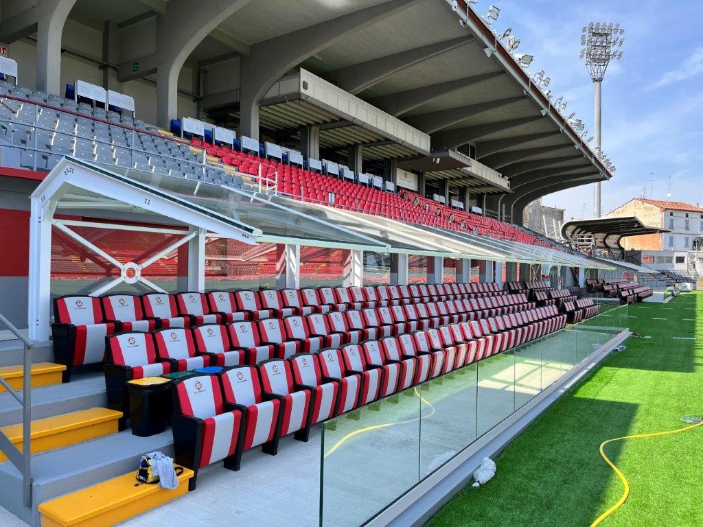 Pensilina Stadio Zini Cremona